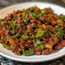 Tasty Ground Beef and Green Peppers Recipe - Taste Tested Recipes