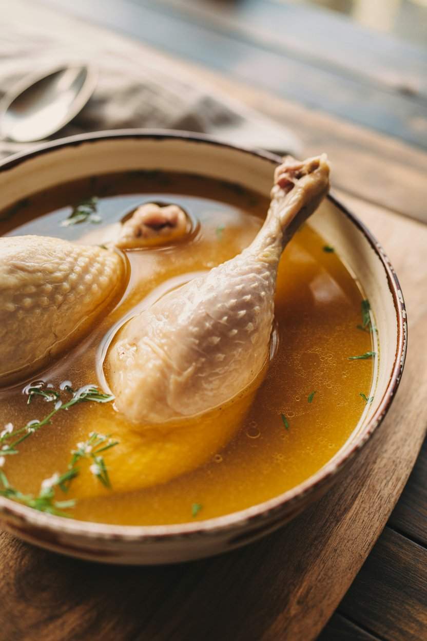 The Best, Simple Chicken Broth from Rotisserie Chicken - Taste Tested ...
