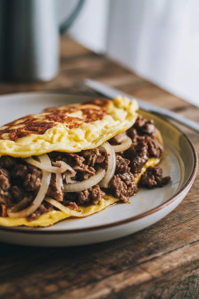 The Ultimate Homemade Meat Omelette Recipe - Taste Tested Recipes
