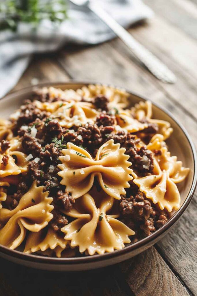 Flavorful 10 Bow Tie Pasta Recipes with Ground Beef - Taste Tested Recipes