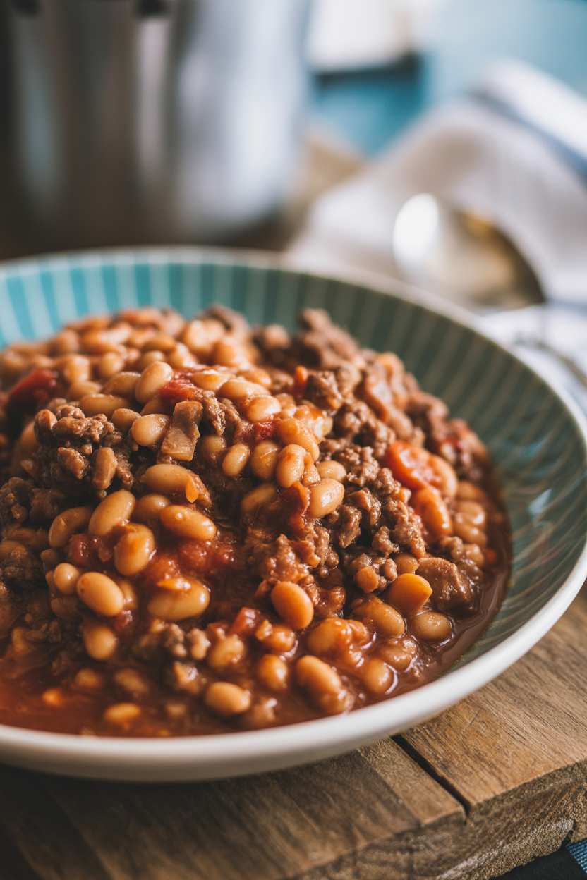 30-Minute Baked Beans with Ground Beef - Taste Tested Recipes