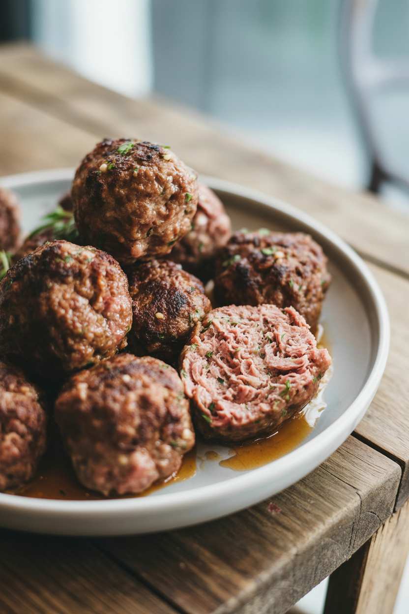 Easy Carnivore Meatballs Recipe - Zero Carb & Keto Friendly - Taste ...