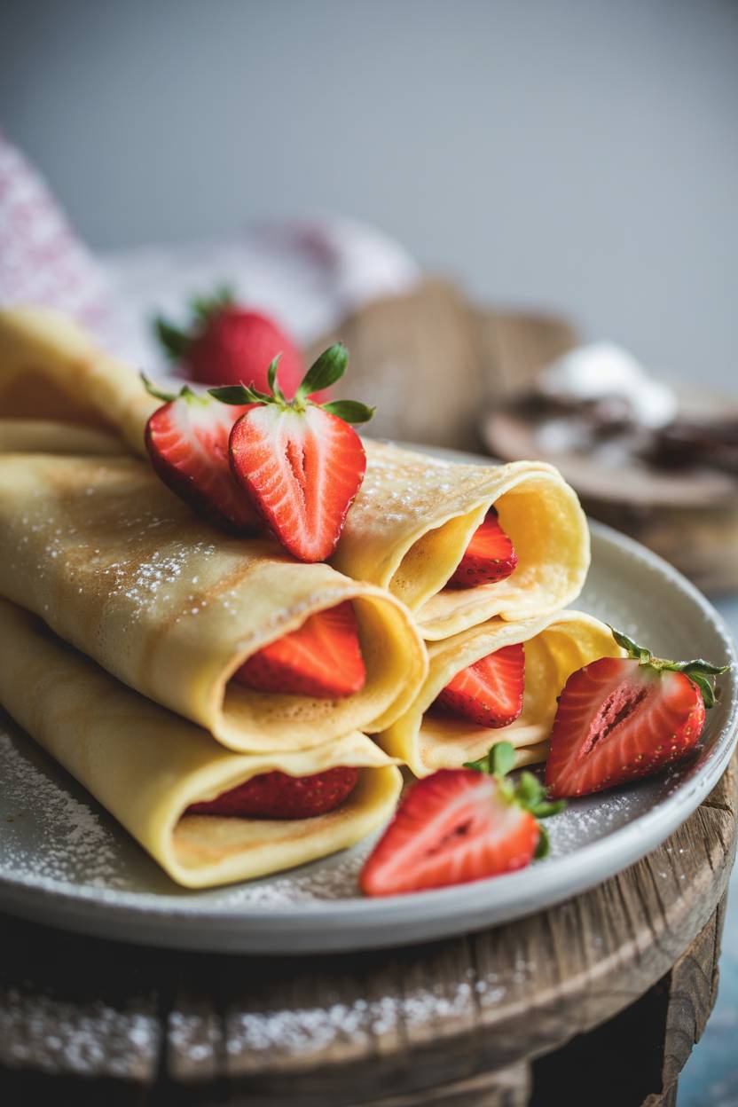 Flavorful Homemade Sweet Crepes Recipe - Taste Tested Recipes
