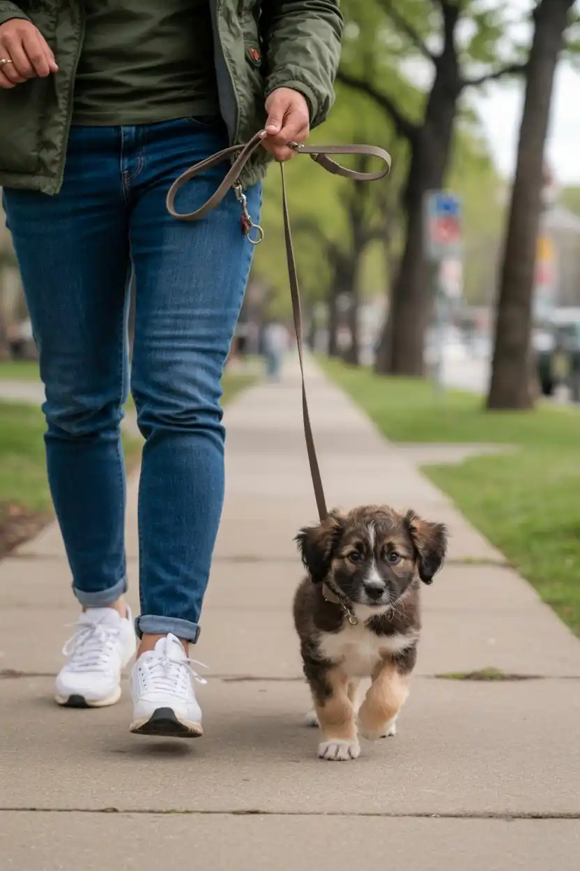 The Complete Leash Training Puppy Guide for Calm, Happy Walks - Taste ...