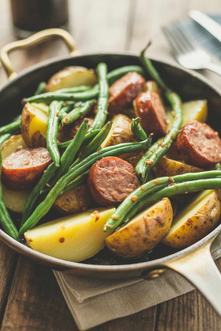 Classic Sausage, Potatoes, and Green Beans: A Comforting and Flavorful ...