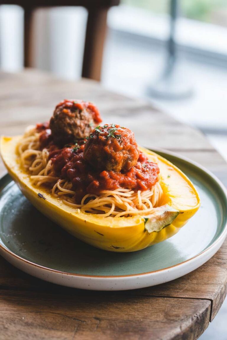 🍝 Create a Classic Spaghetti Squash and Meatballs Recipe - Taste Tested ...